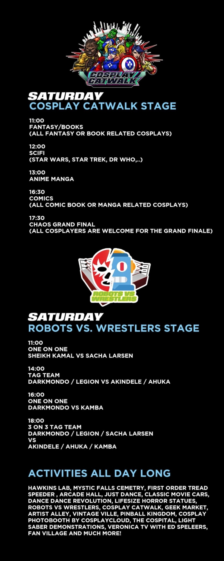Check out the program of Comic Con Holland