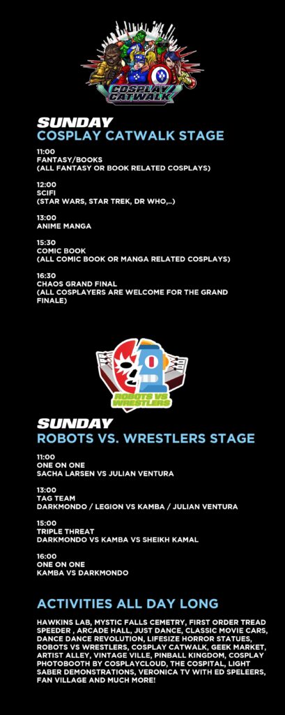 Check out the program of Comic Con Holland
