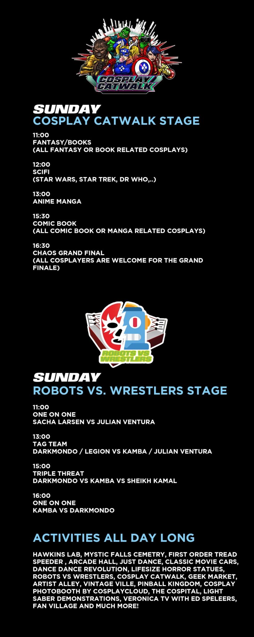 Check out the program of Comic Con Holland